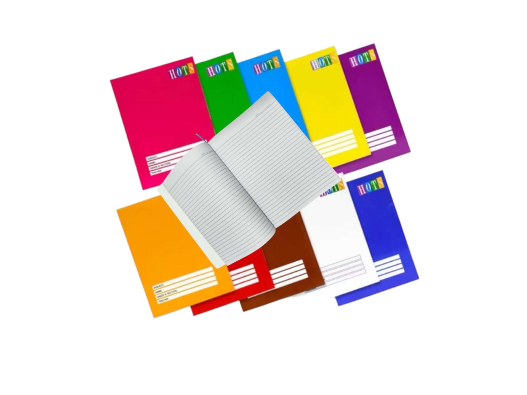 10PCS SCHOOL NOTEBOOKS BIG AND SMALL YARN/SPIRAL/COMPOSITION/WRITING ...