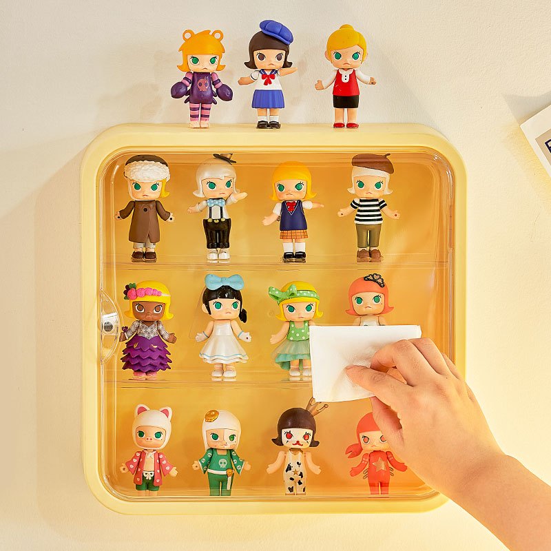 Dust Proof Acrylic Blind Box Showcase Anime Figures Display Case Garage