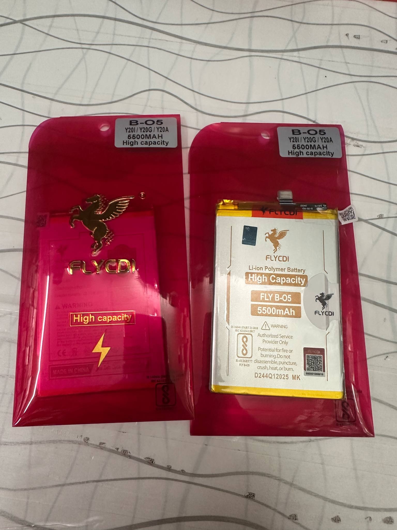 Flycdi B-O5 battery BO5 for VIVO Y20 / Y12A / Y12S Y20 / Y20i / Y20s ...