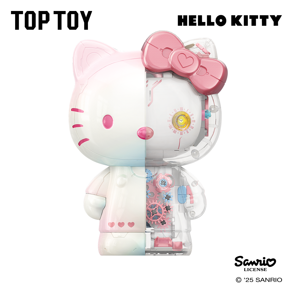TOP TOY Hello Kitty Collective Colored Big Figure Cyber Design Sanrio ...