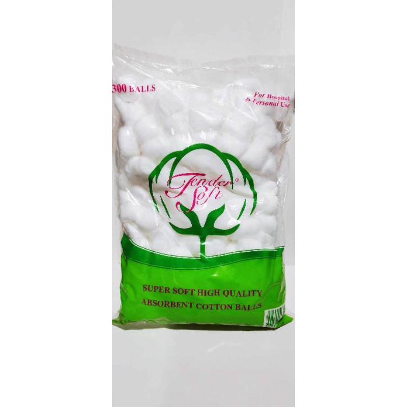 COTTON BALLS TENDER SOFT 300 BALLS | Shopee Philippines