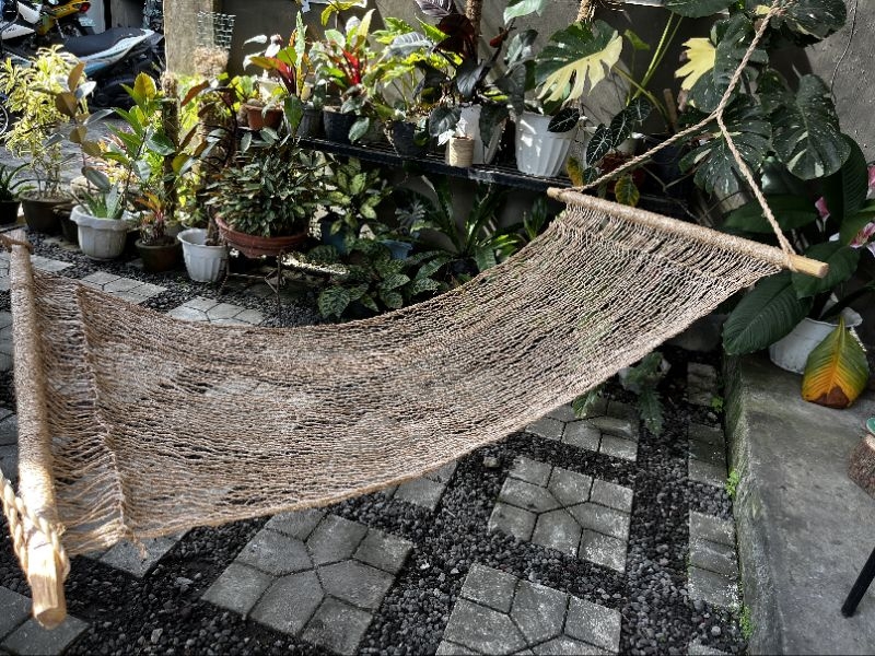 Native Hammock (Duyan with tali 6ft long)Bicol Native Crafts | Shopee ...