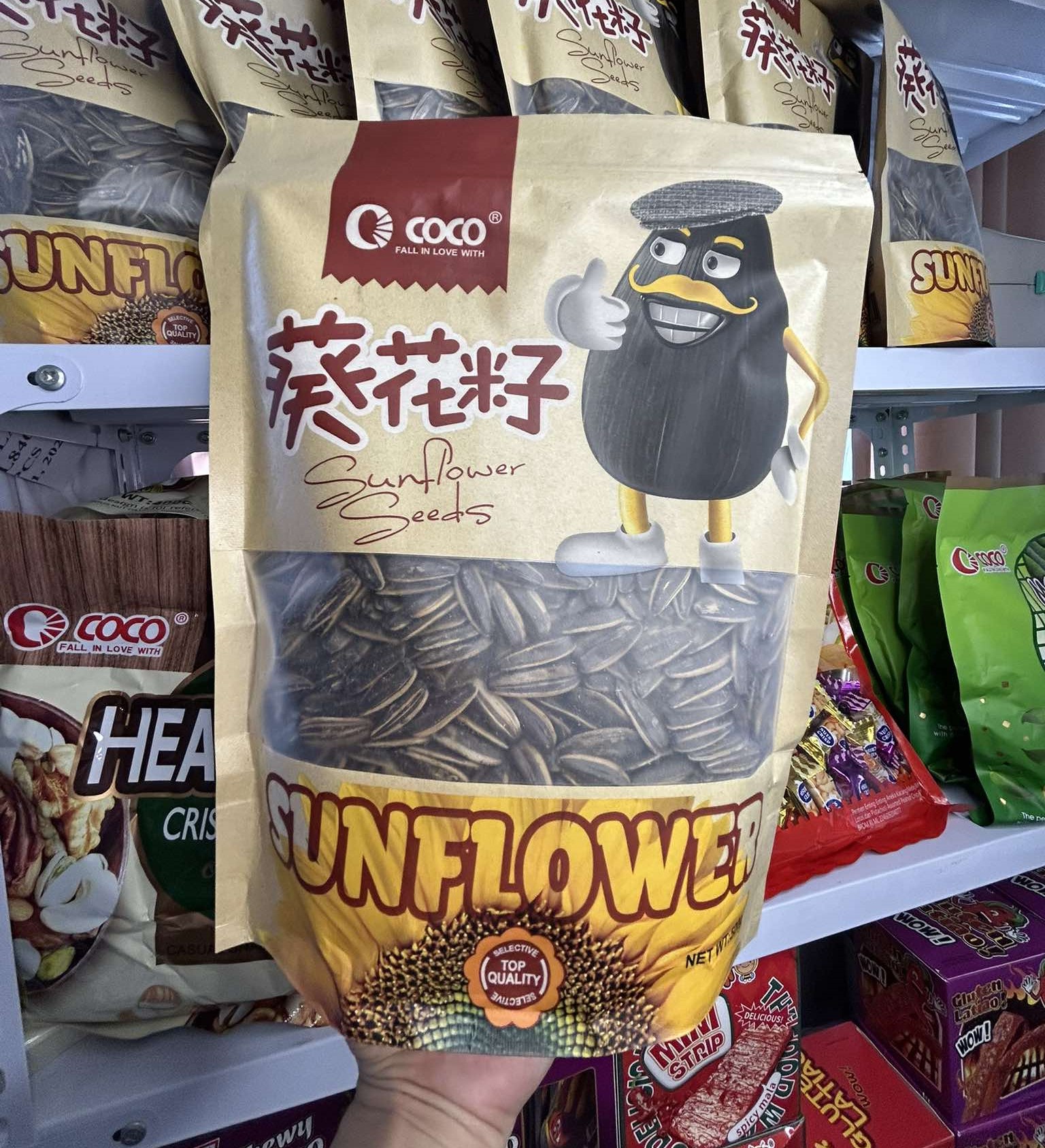 COCO SUNFLOWER SEEDS (500g) KUTKUTIN NUTRITION SNACKS | Shopee Philippines