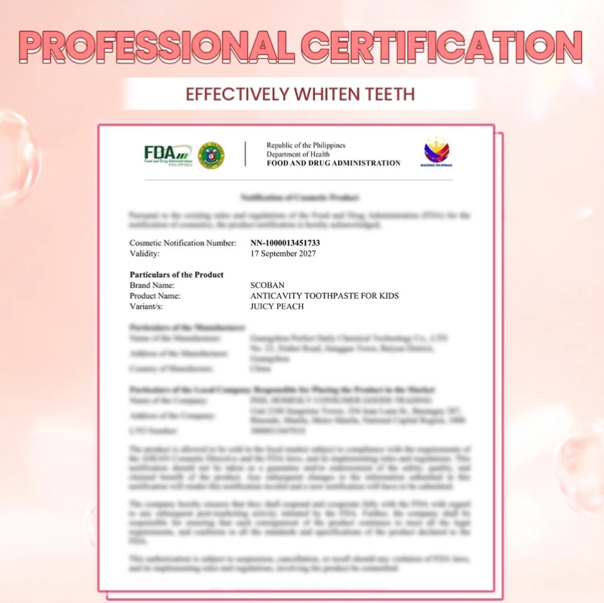 Scoban Niacinamide Fresh Whitening Tooth Powder 50g Peach Mint Flavor ...