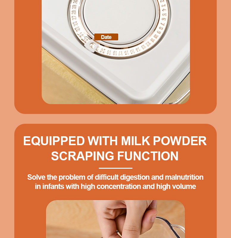Air Tight Milk Powder Container Baby Food Storage Can Container Powder ...