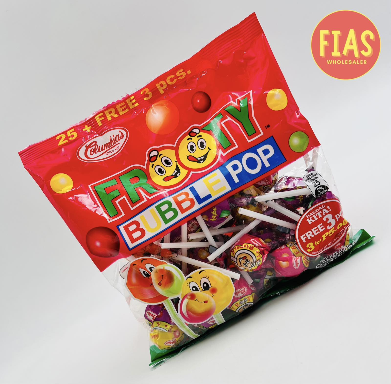 28 pcs Frooty Bubble Pop Candy | Shopee Philippines
