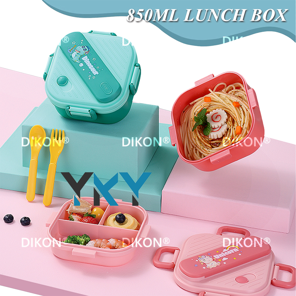 Bento Lunch Box Bouble Layer Stacked Microwave Tableware The Latest ...