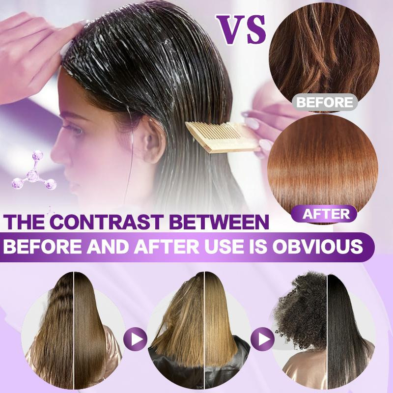 Kormesic Botox Keratin Hair Treatment Mask Collagen Hair Straightening ...