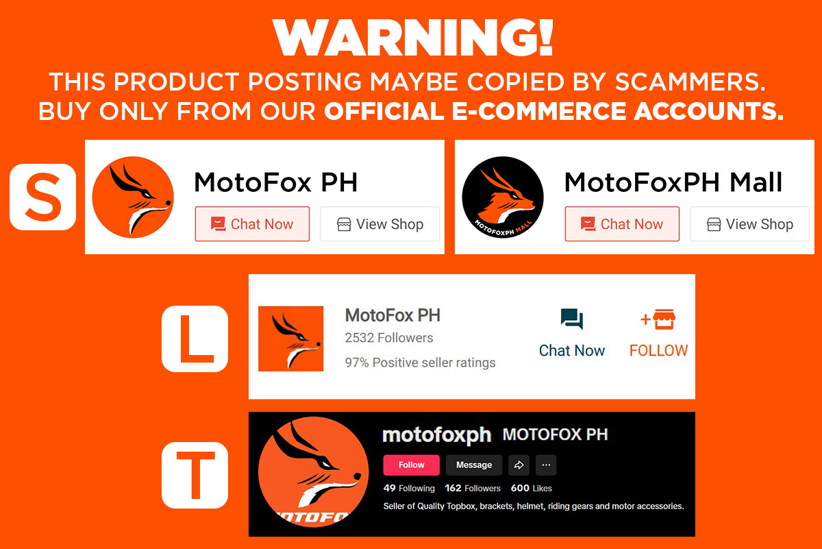 MotoFox Aerox V3 / V2 / V1 Half Crash Guard | Shopee Philippines