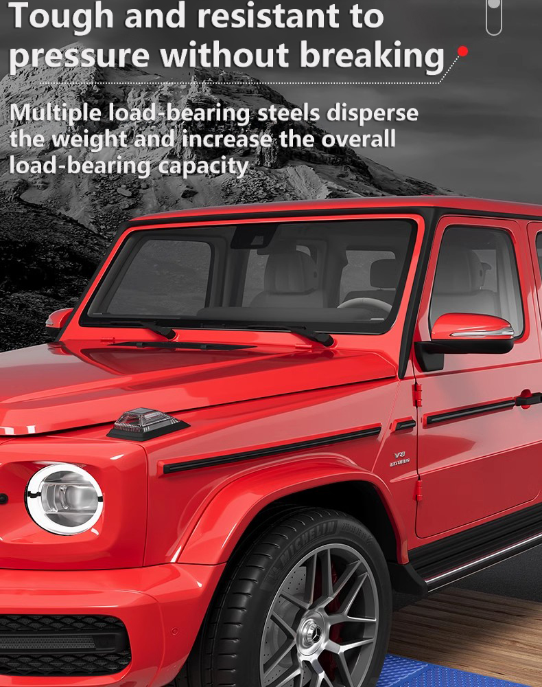 1000KG Heavy Duty Foldable trolley Hand Trucks Rubber Wheel Ultra Quiet ...