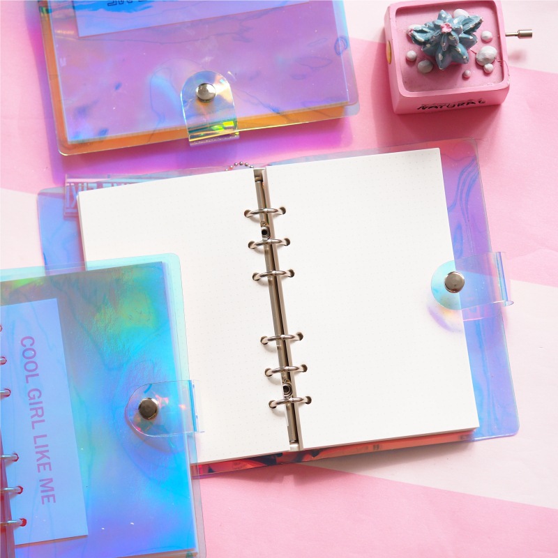 COD A5/A6 Laser binder 6 holes soft K-pop Photo Card photo Album ...