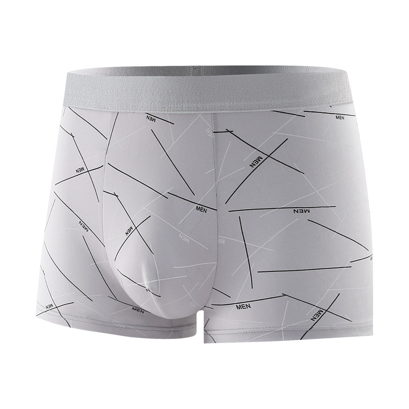 5-piece set of men's boxer briefs, pure cotton sterile lining, soft ...
