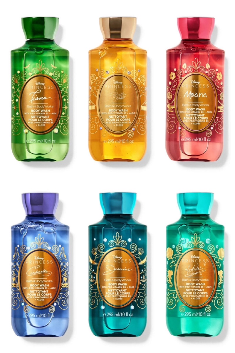 BBW DISNEY PRINCESS CINDERELLA/ MOANA/ TIANA& ARIEL FINE MIST ...