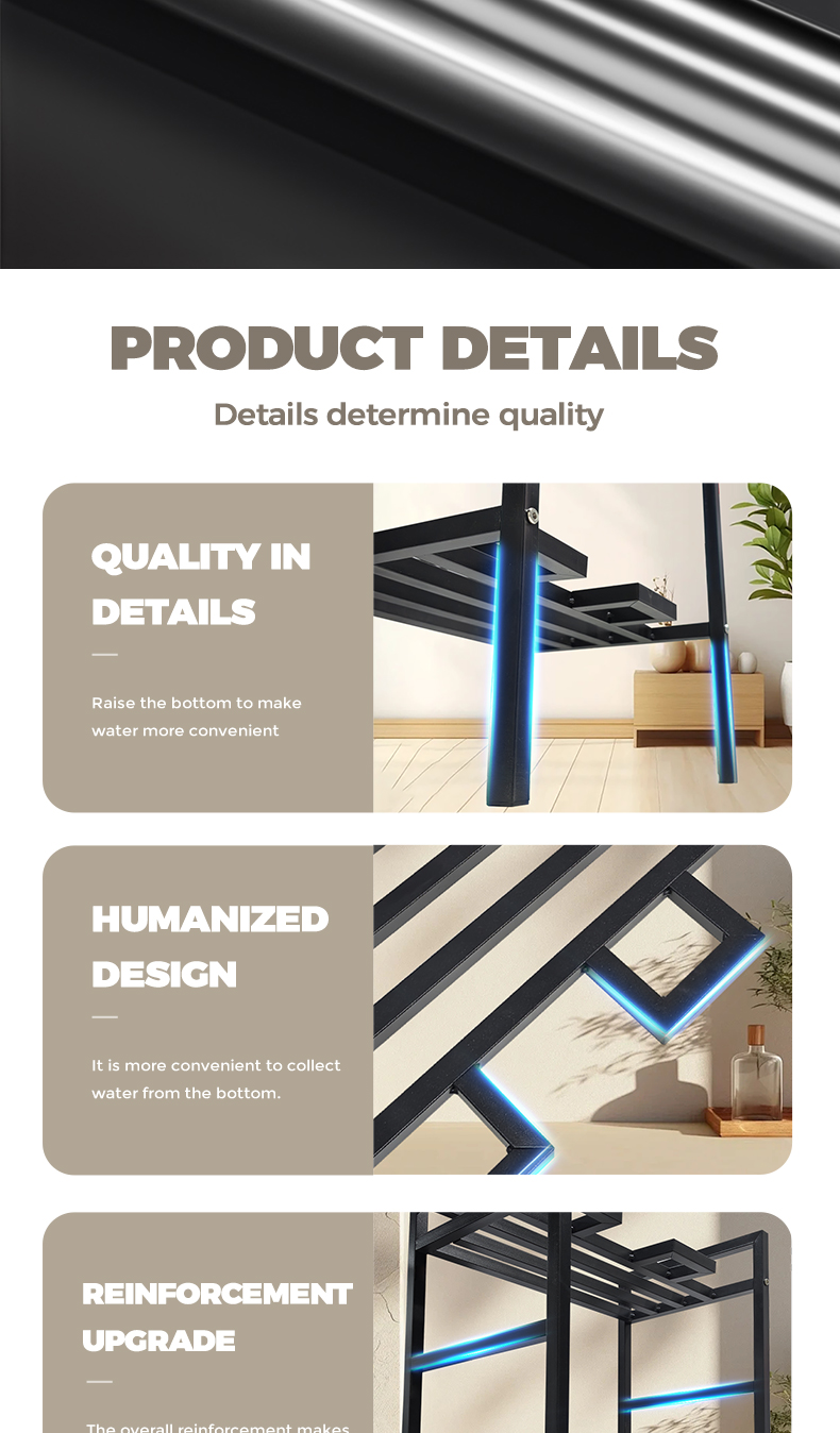 Layer Kitchen Bucket Rack Stand High-Capacity Stainless Steel Rack ...