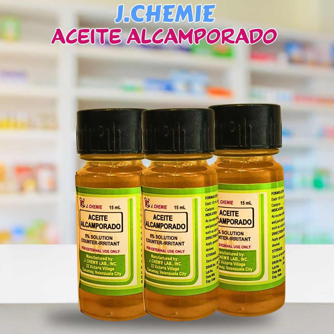 ACEITE ALCAMPORADO 15ML COUNTER IRRITANT | Shopee Philippines
