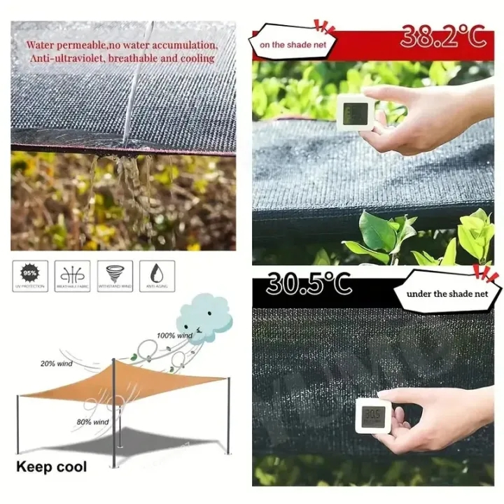 BUY 1 TAKE 1 Sunshade Net Anti-UV Resistant99% Net Sunscreen And Shade ...