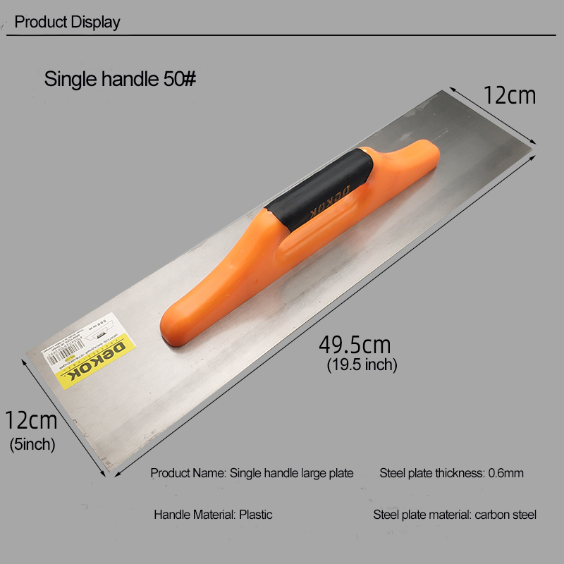 Chuanyue Plastering Trowel 495/395mm Large Sized High-quality Trowel ...