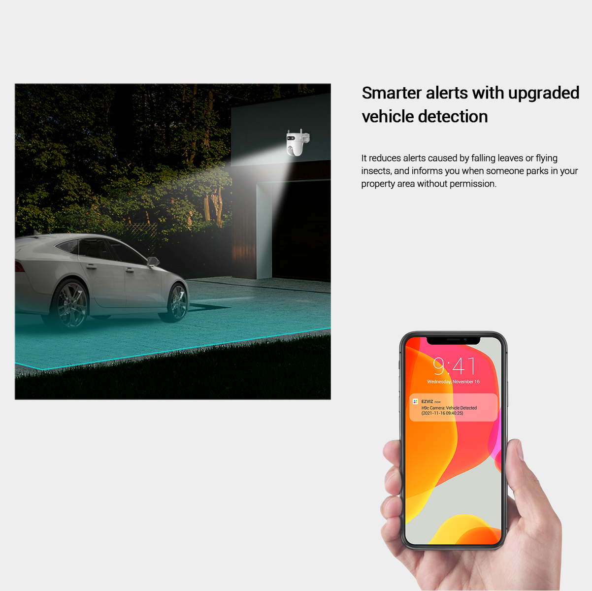 EZVIZ H9c Dual 3K/5mp/ Dual-Lens Pan & Tilt Wi-Fi Camera, Auto Tracking ...