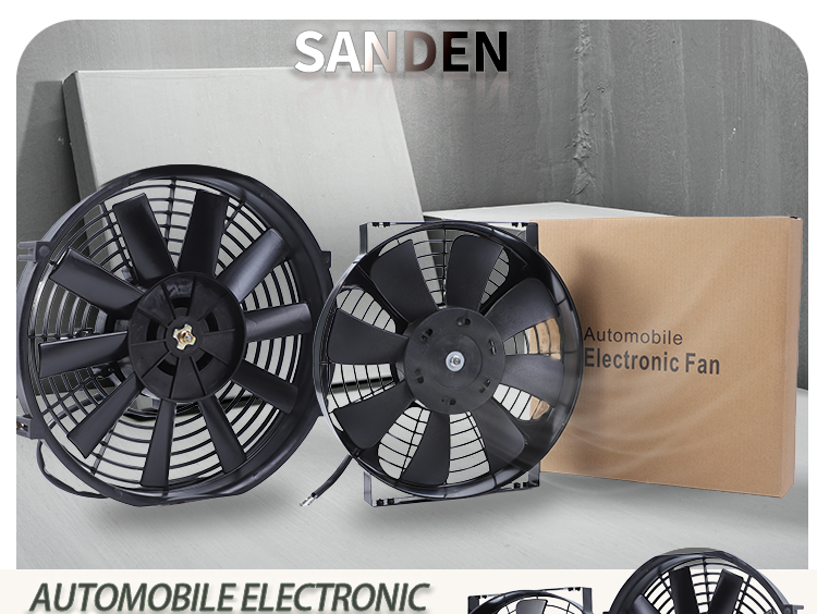 SANDEN Auxiliary Fan For Car Aircon 24V/12V 80W 8/10'' Heavy Duty ...