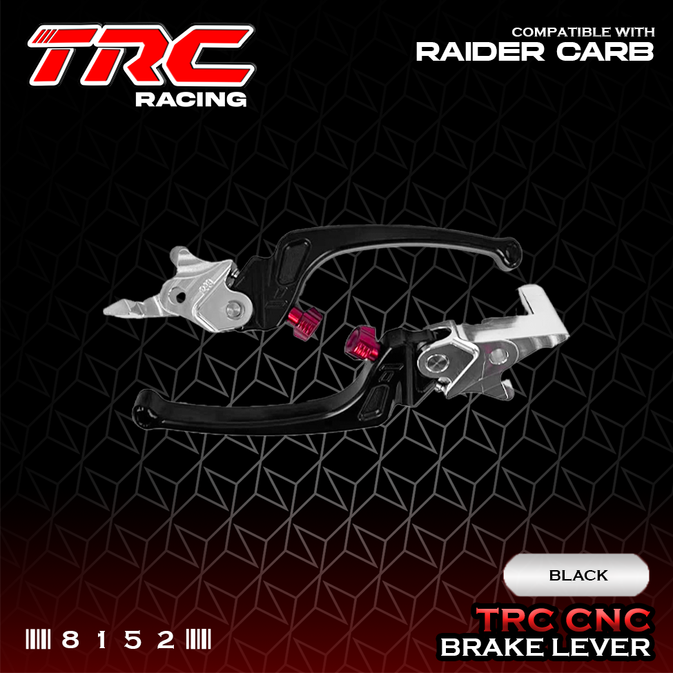 TRC RACING CNC BRAKE LEVER for RAIDER CARB/FI (MODEL 2015 AND UP) 8152 ...