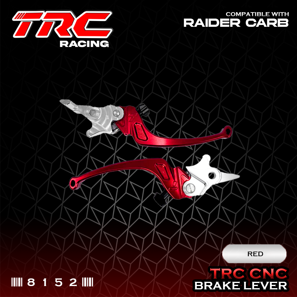TRC RACING CNC BRAKE LEVER for RAIDER CARB/FI (MODEL 2015 AND UP) 8152 ...