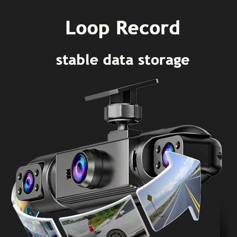 4 Way Dash Cam for Car Front and Back Camera HD 1080P with Night ...