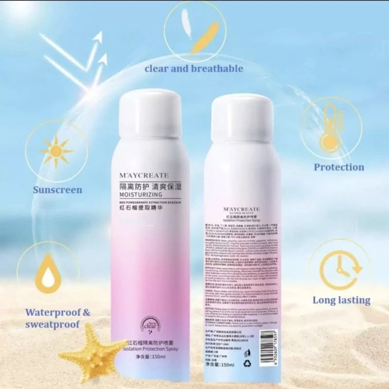 10pcs Maycreate Skin Whitening Spray Original Sunscreen Spray ...