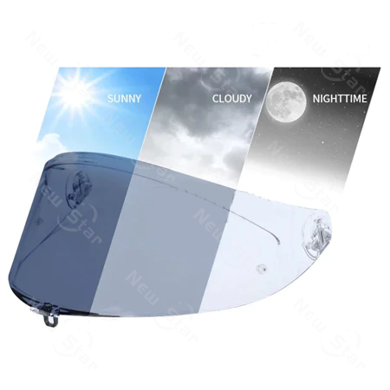 Motorcycle Helmet Lens Anti-Glare Day And Night Use Lenses Agv Visor K1 ...