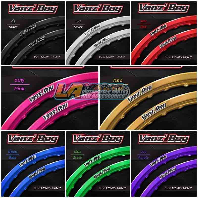VANZBOY BROKEN SIZE RIM THAILAND MADE UNIVERSAL | Shopee Philippines