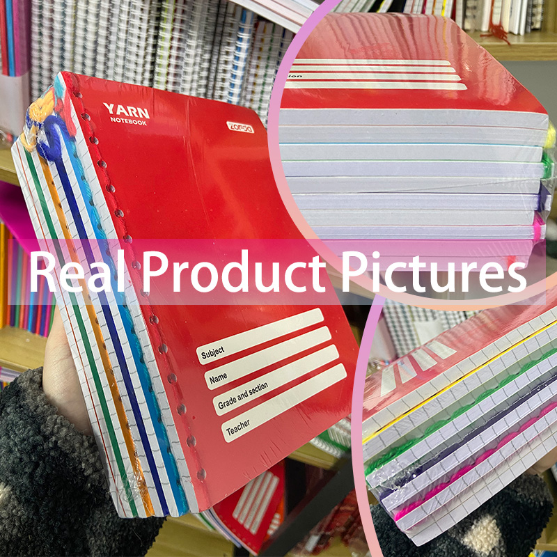 10PCS Writing Notebook Compo/Spiral/Yarn Notebook Neon Random Color ...