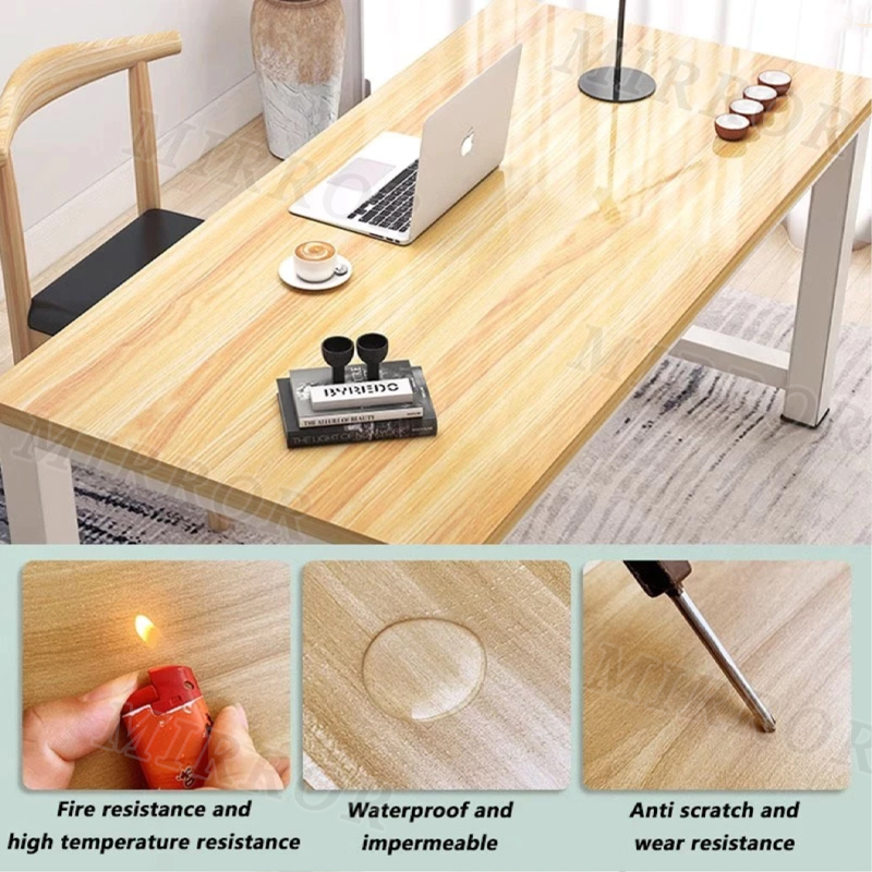 Office Table Study Table Long Computer Table Double Layer Storable ...