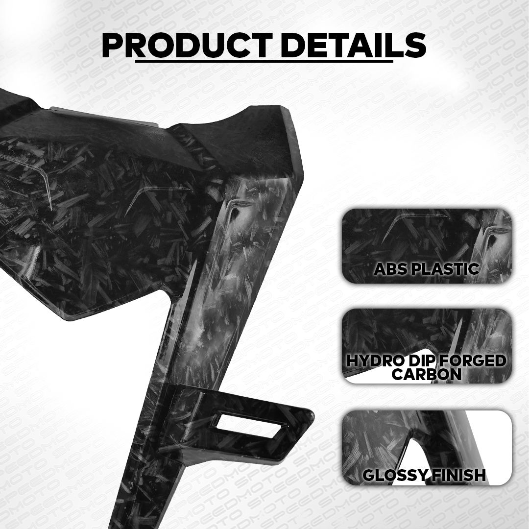 MOKOTO CLICK V3 / V4 FRONT PANEL COVER CARBON / MATTE BLACK / FORGED ...