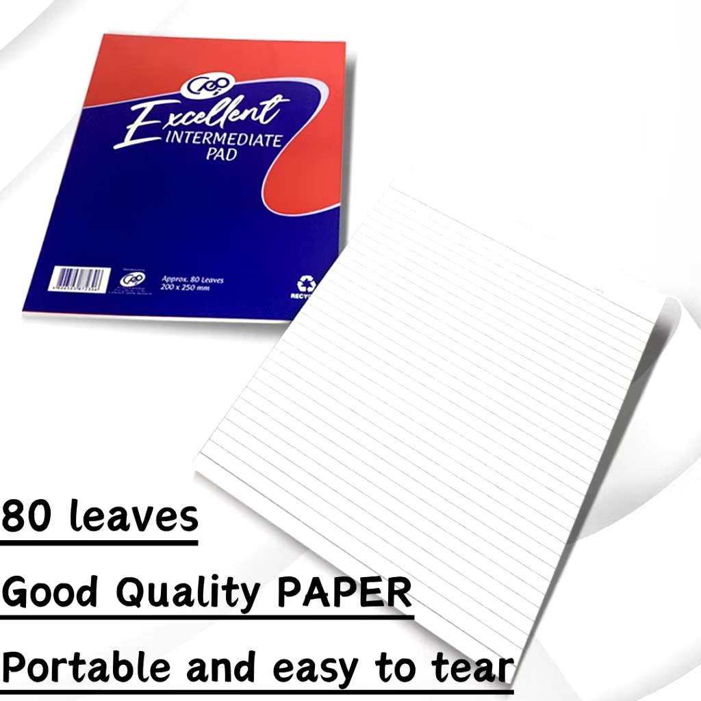 10 PADS Excellent Writing Pads - Grade 1, 2, 3, 4 - PRICE IS PER 10 ...
