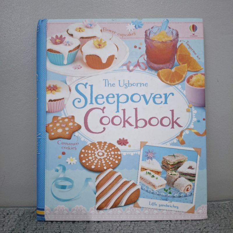 TheREDLibrary- The Usborne Sleepover Cookbook Cooking Books for Kids ...