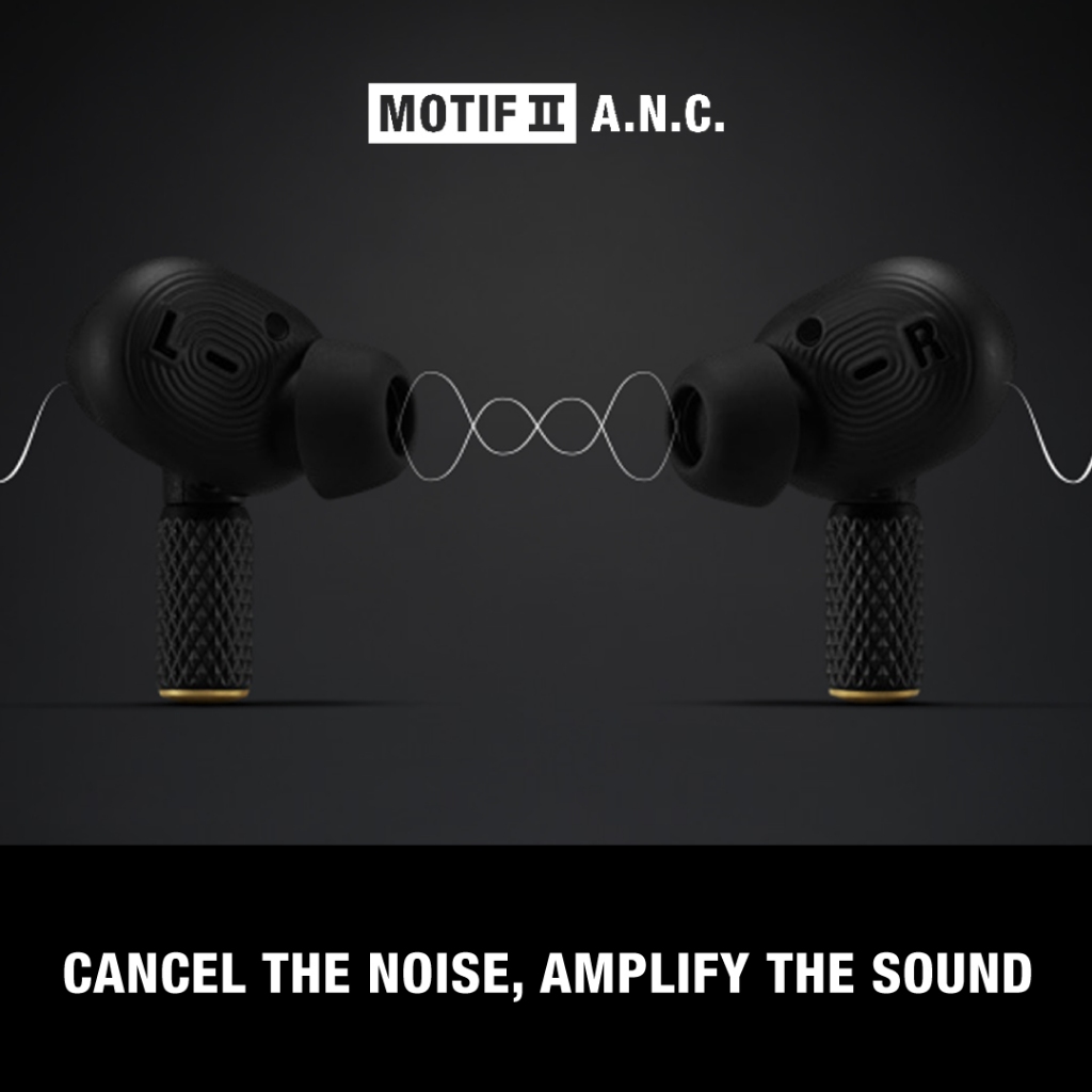 𝗠𝗮𝗿𝘀𝗵𝗮𝗹𝗹 Motif II ANC - Black | True Wireless Bluetooth Earbuds ...