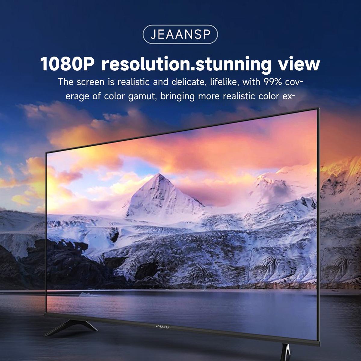 JEAANSP Digital TV 19 22 24 26 Inch+Smart BOX DTV 1080P ISDB-T2 Smart ...