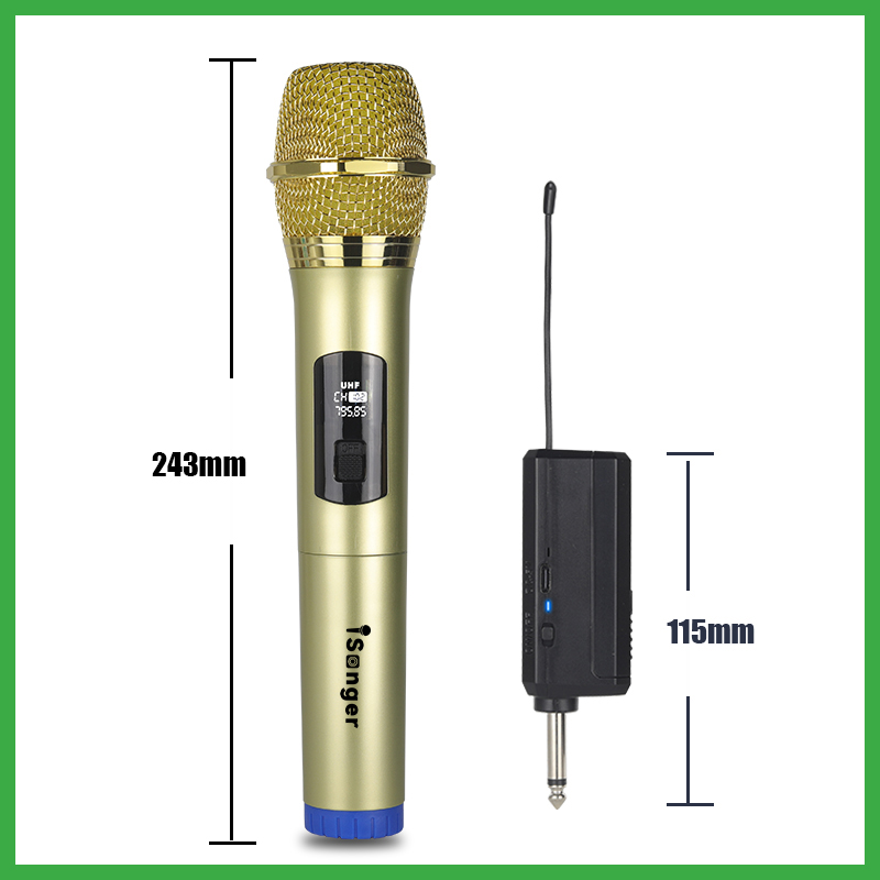 Wireless Microphone For TV, KTV, Computer Singing, Live Singing Karaoke ...