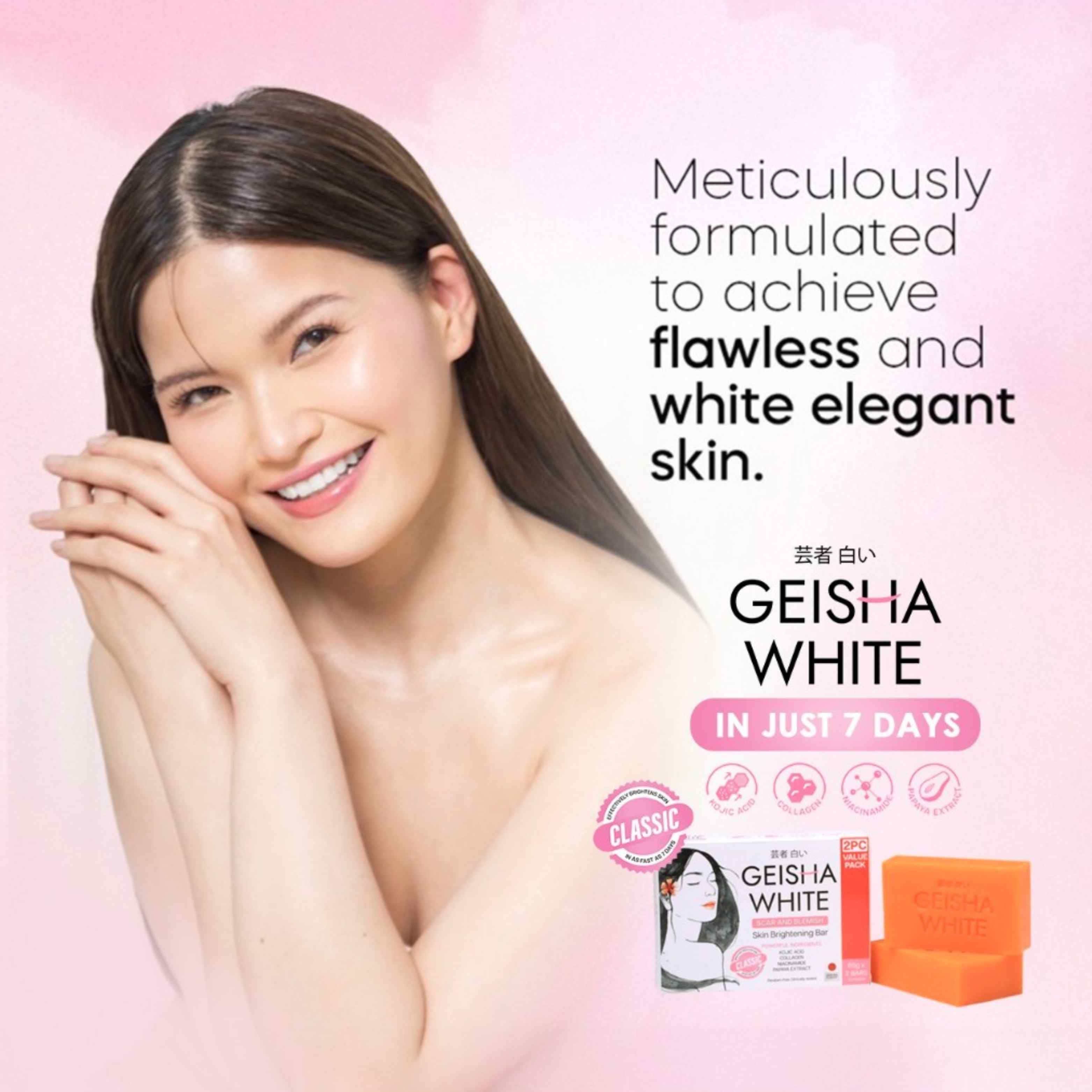 Geisha White Classic/Intense Brightening Soap | Shopee Philippines