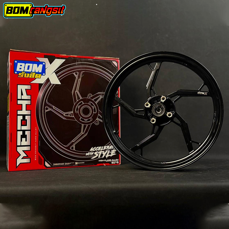 Bom Rangsit BomX MECHA CNC Hard Alloy Mags Click 125/150 MIO 110 SPORTY ...