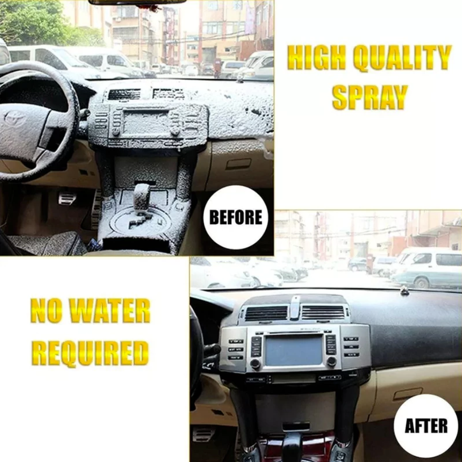 Multi Functional Foam Cleaner Spray For Car and Sofa Car Interior Cleaner 650ml | Shopee Philippines