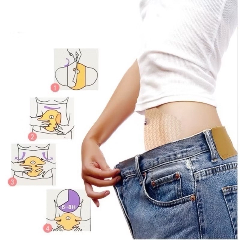 Original Belly Slimming Belly Stickers Slimming Patch Belly Wing Wonder ...