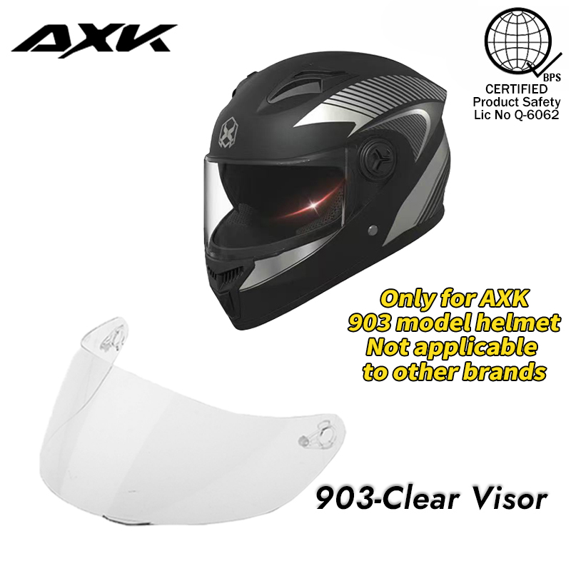 AXK Visor/Lens for 557/801/998 Half Face Helmet Full Face Helmet ...