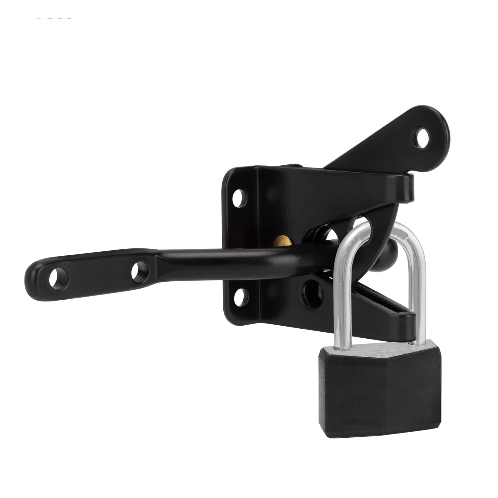 114mm Self Locking Fence Latch Steel Automatic Gravity Gate Lock Steel ...