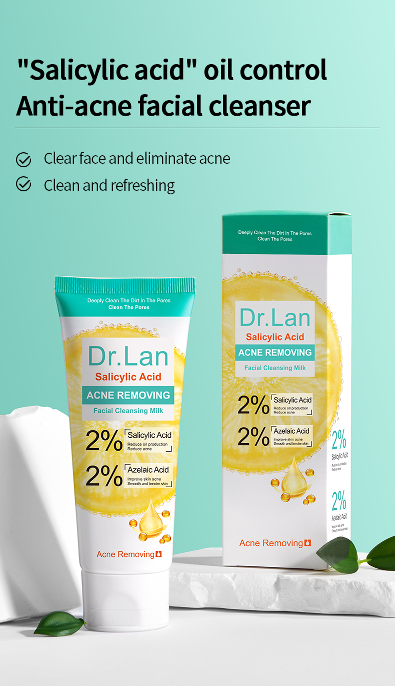 Salicylic Acid Facial Cleanser. Contains amino acids for acne treatment ...