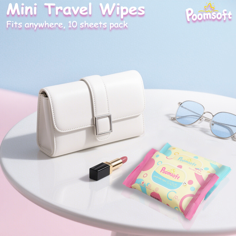 Poomsoft 10 Sheet x 1 Pack Sea Scented And Unscented Alcohol-Free ...