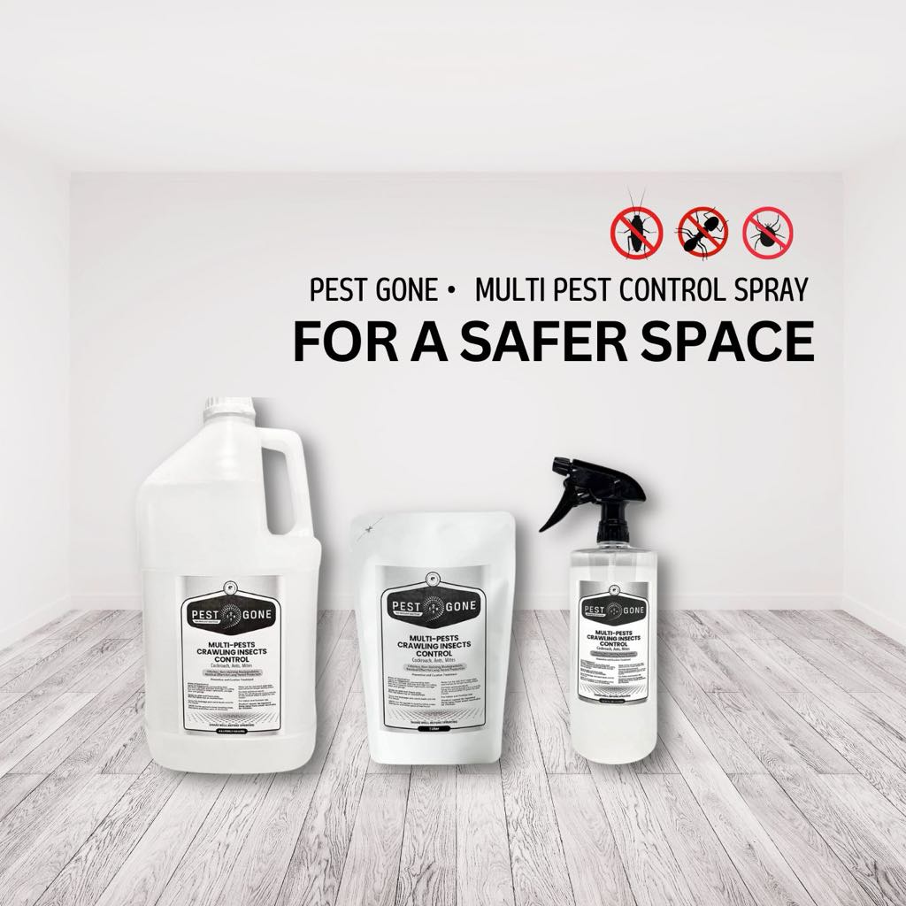 Pest Gone Anti-Cockroach Mites Spray Effective Ant Killer Bait Non ...