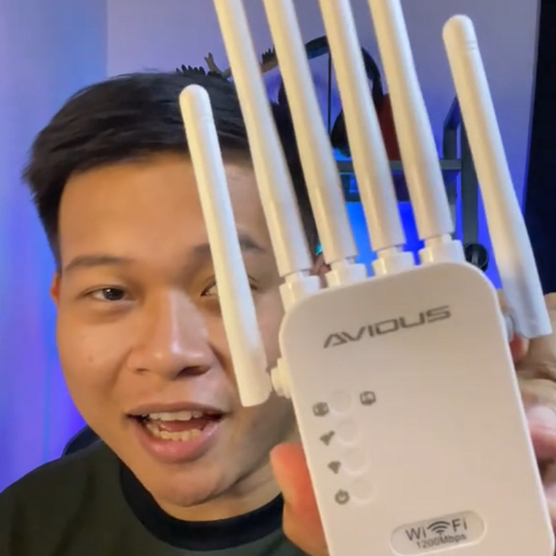 5G⚡ WiFi Extender WiFi Signal Booster WiFi Repeater Dual-Band WiFi ...