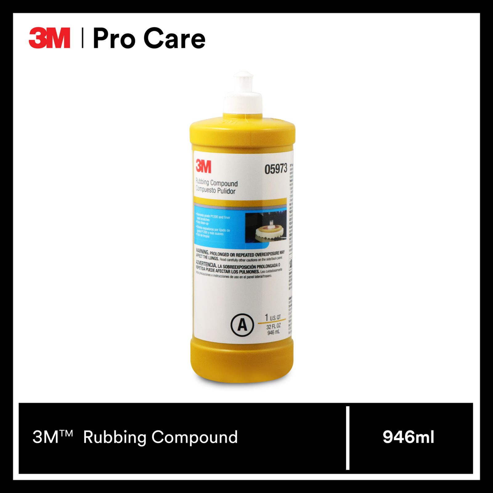 3M Rubbing Compound (05973) 946mL | Shopee Philippines