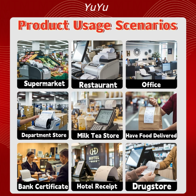 Thermal POS Receipt Paper Glossy Paper 57MM x 50MM local factory big ...