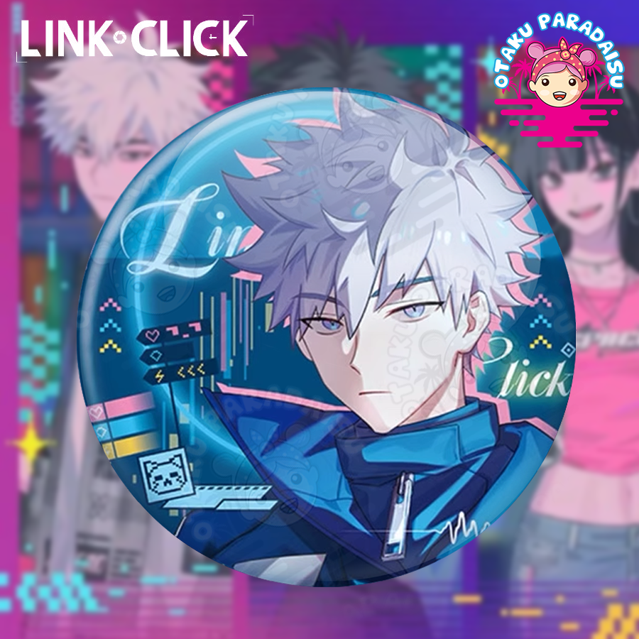 Link Click Anime Button Pin / Can Badge | Shopee Philippines